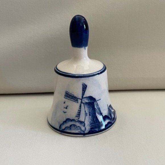 Vintage | Accents | Vintage Delft Pottery Bell | Poshmark